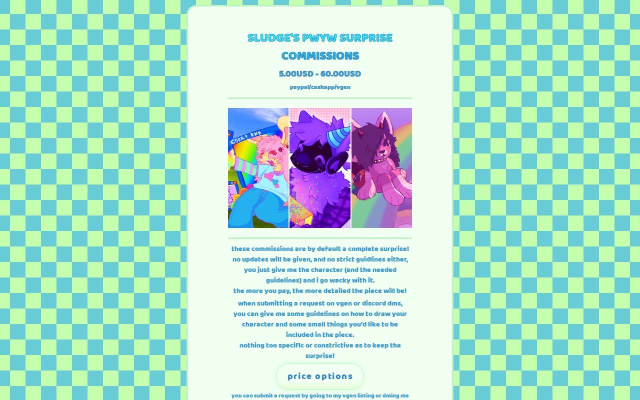SLUDGE PWYW COMMS